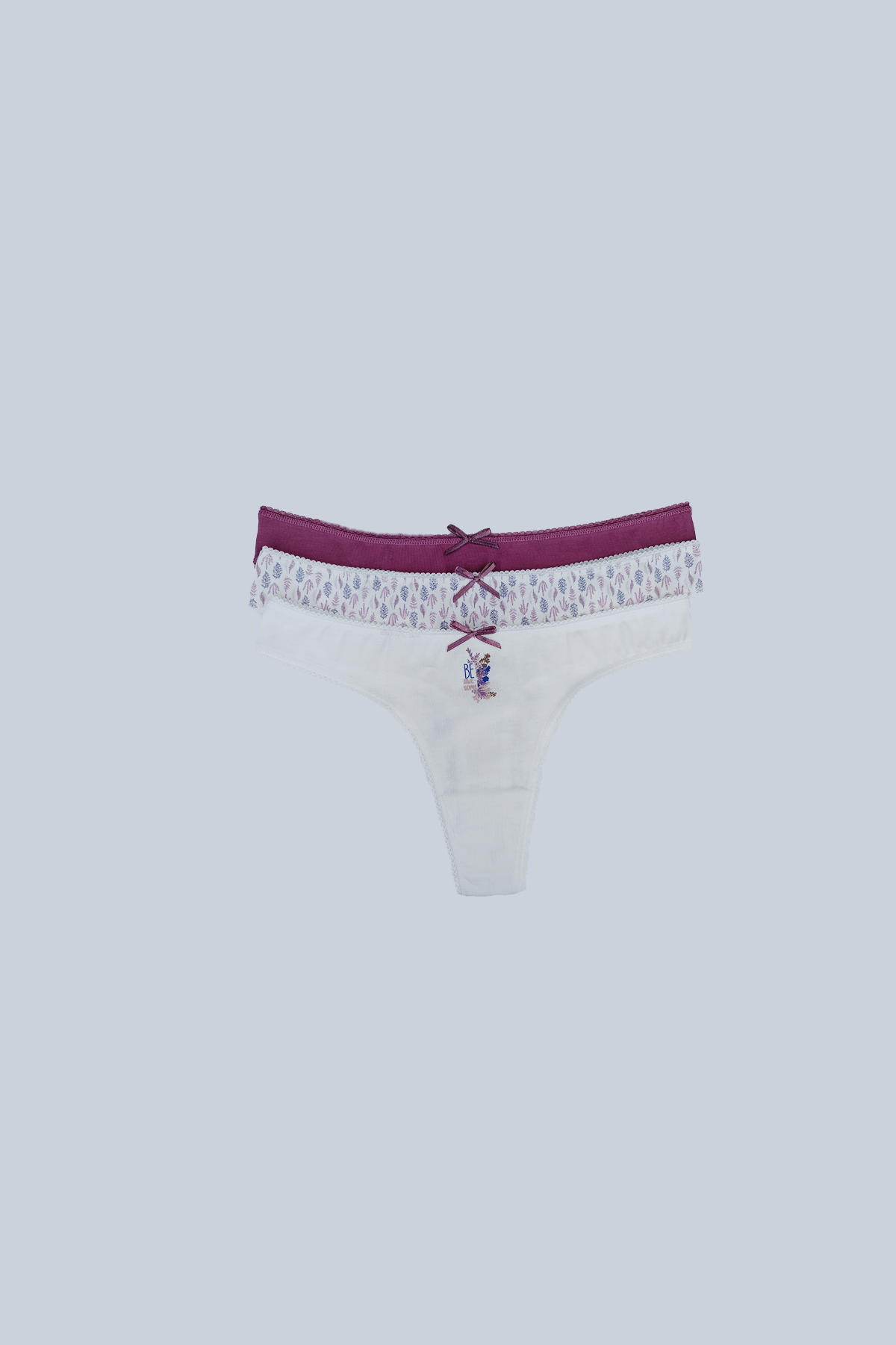 3'lü Ekonomik Paket 2702 Pamuklu Basic String Külot– Pierre Cardin Lingerie